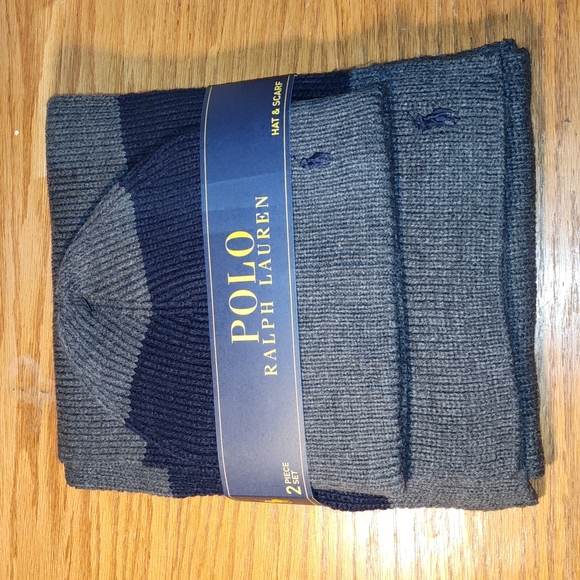 Polo Ralph Lauren | Accessories | Polo Ralph Lauren Hat Scarf Set ...